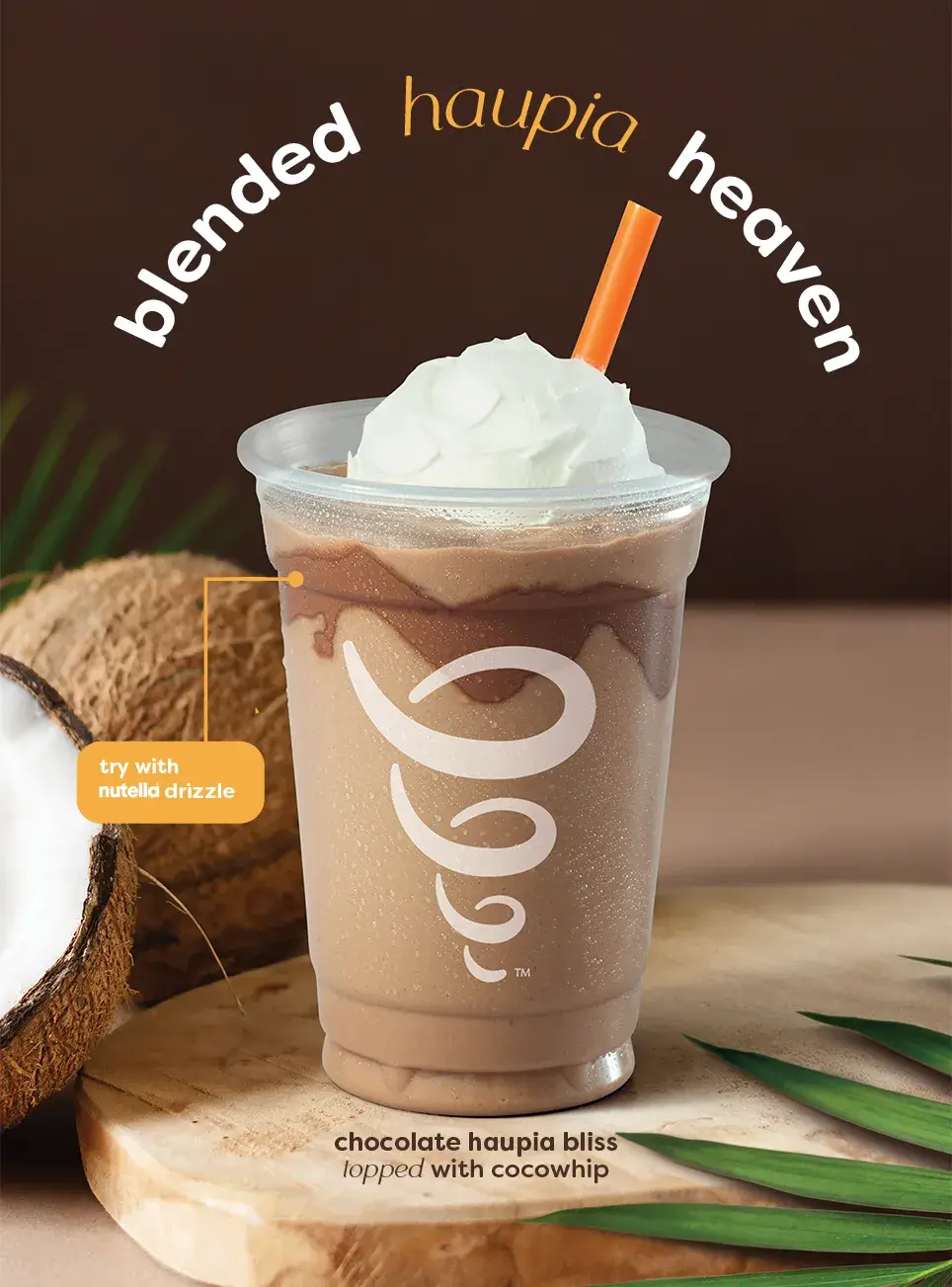 Jamba Hawai‘i’s New Chocolate Haupia Bliss Smoothie
